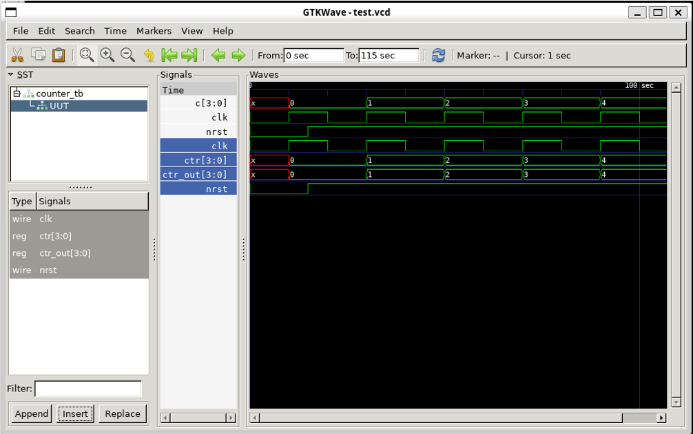 4.1 Create a simple counter design and simulation | Universalization of ...